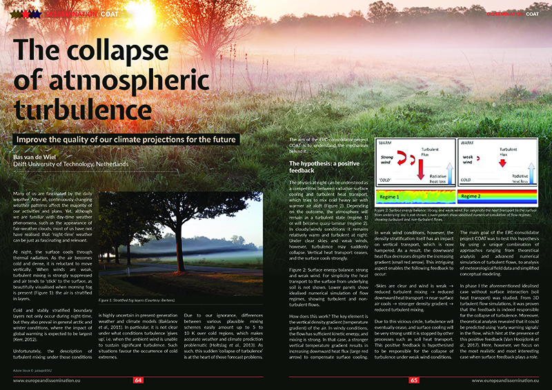 The collapse of atmospheric turbulence » EDMA