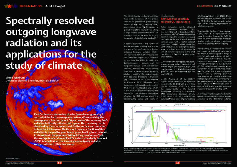 Spectrally resolved outgoing longwave radiation and its applications ...