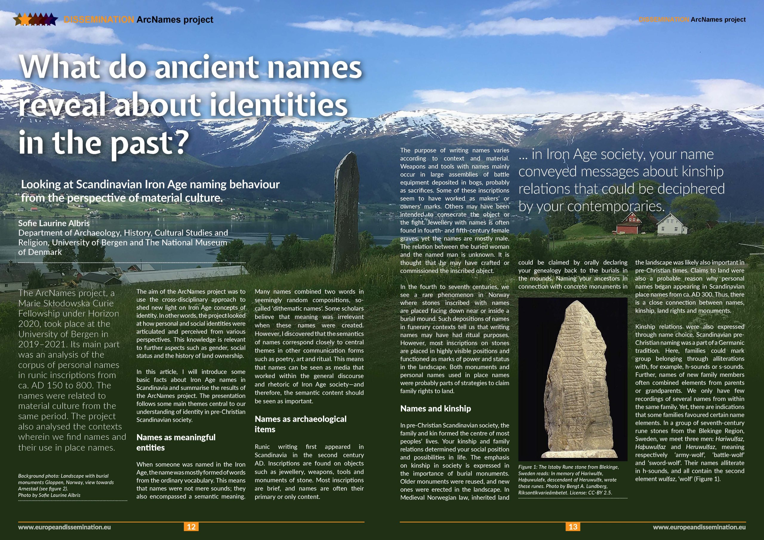 What do ancient names reveal about identities in the past? » EDMA