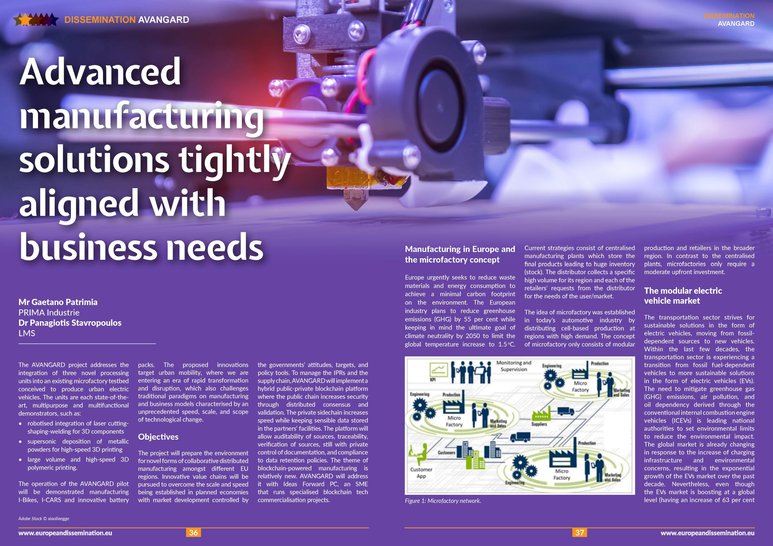 Advanced manufacturing solutions tightly aligned with business needs » EDMA