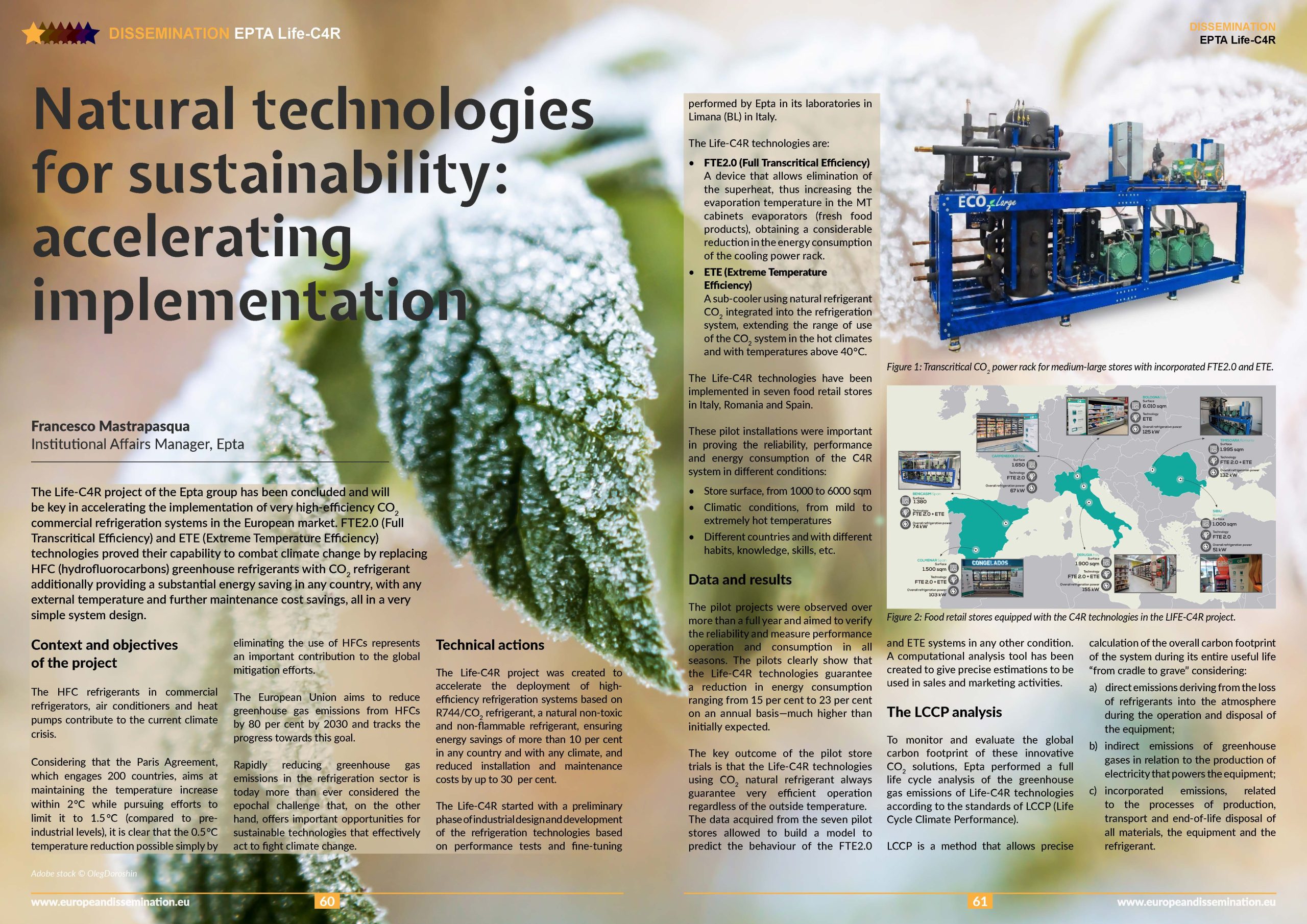 Natural technologies for sustainability: accelerating implementation » EDMA
