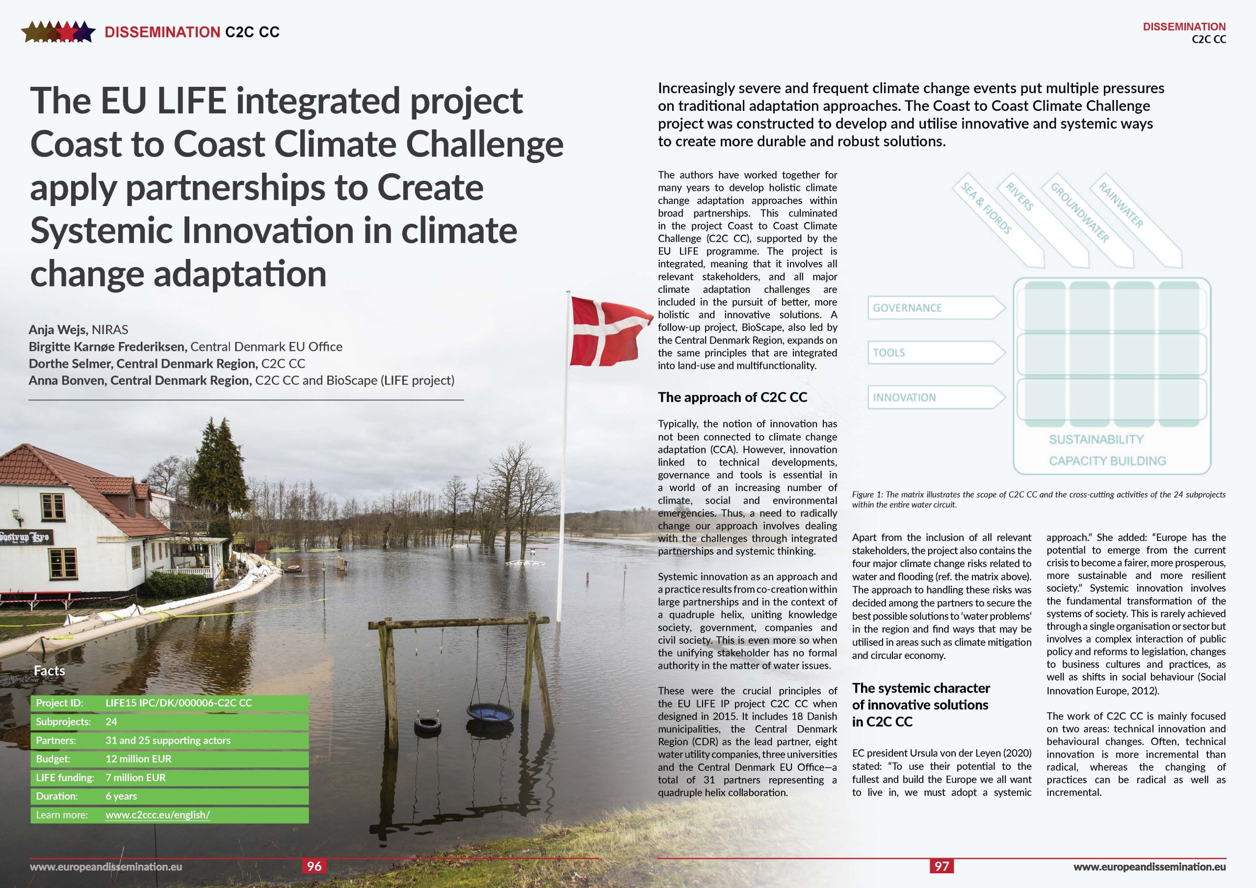 The EU LIFE integrated project Coast to Coast Climate Challenge apply ...