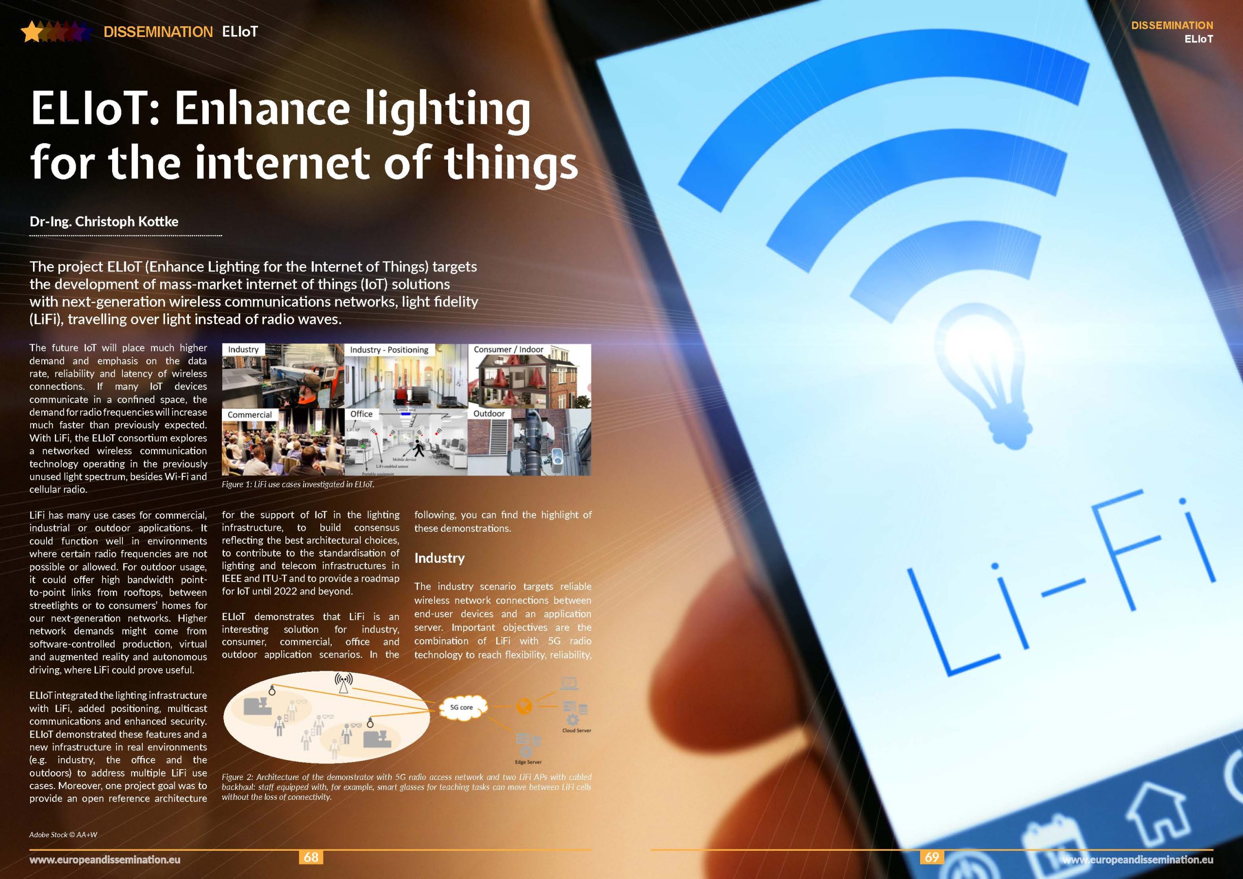 ELIoT: Enhance lighting for the internet of things » EDMA