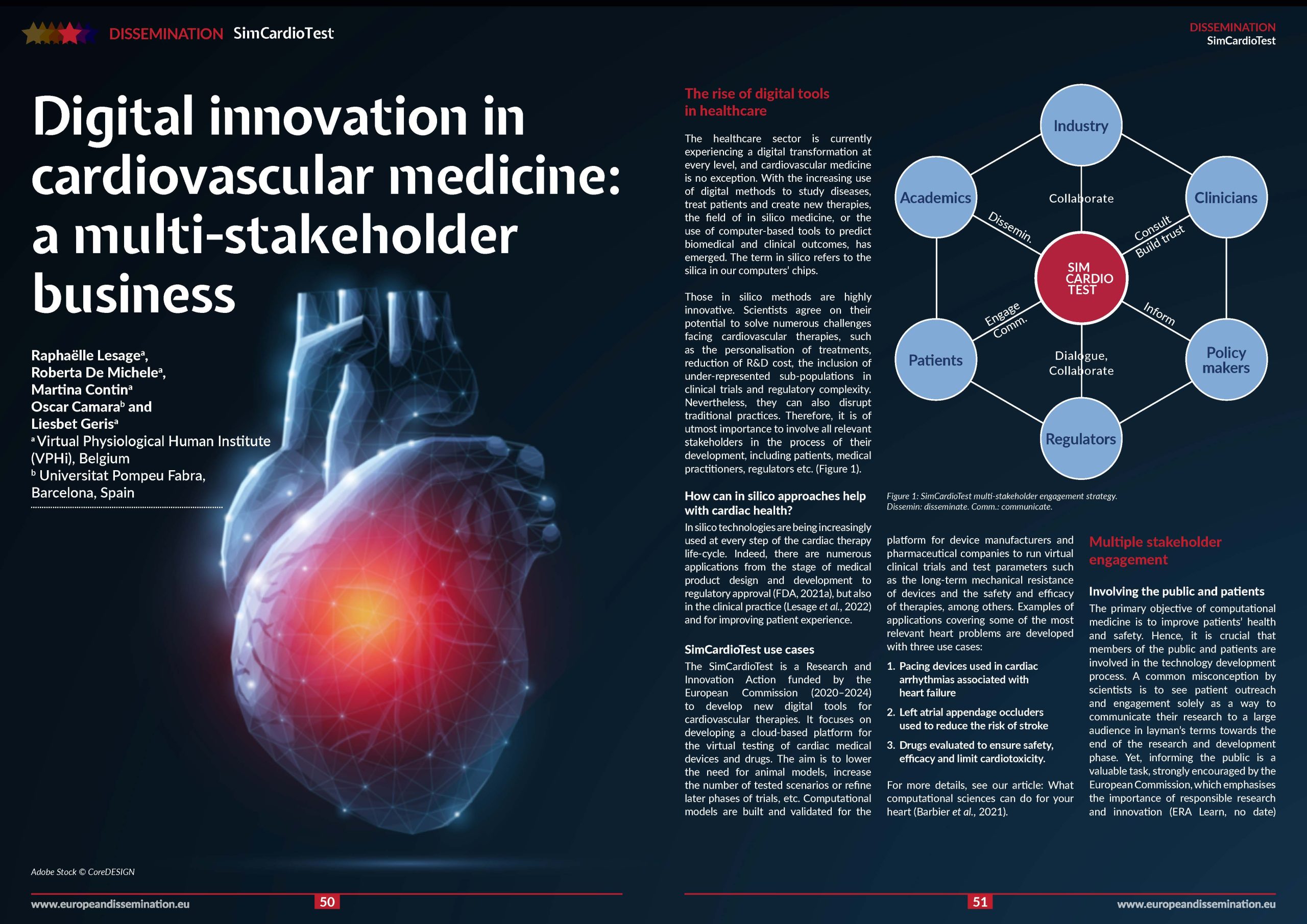 Digital innovation in cardiovascular medicine: a multi-stakeholder ...