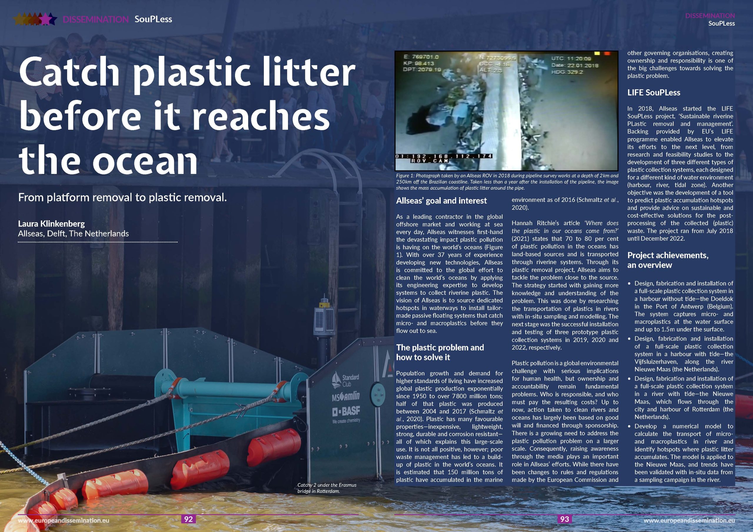 Catch plastic litter before it reaches the ocean » EDMA