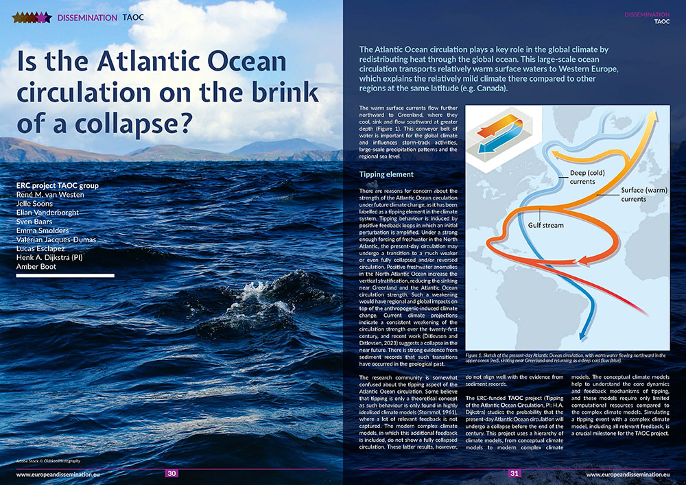 Is the Atlantic Ocean circulation on the brink of a collapse? » EDMA