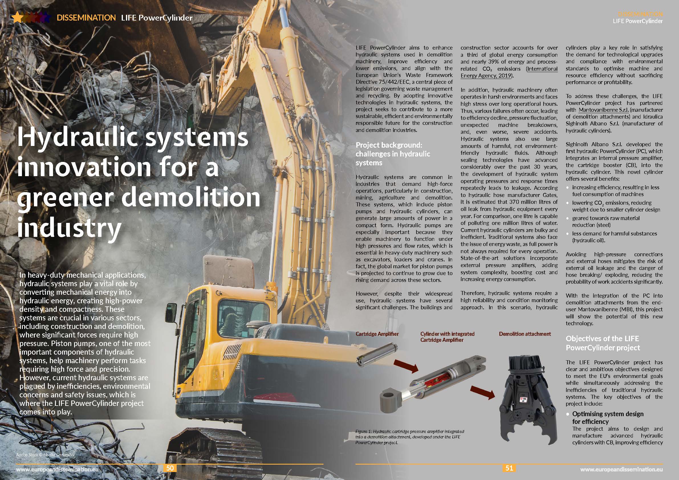 Hydraulic systems innovation for a greener demolition industry » EDMA